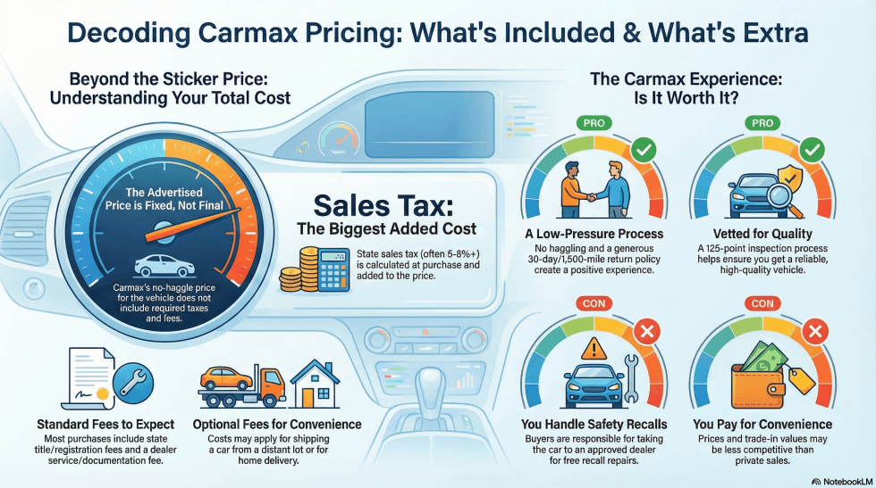 Does the Carmax no haggle price include tax and fees? - SmartMoneyToolbox